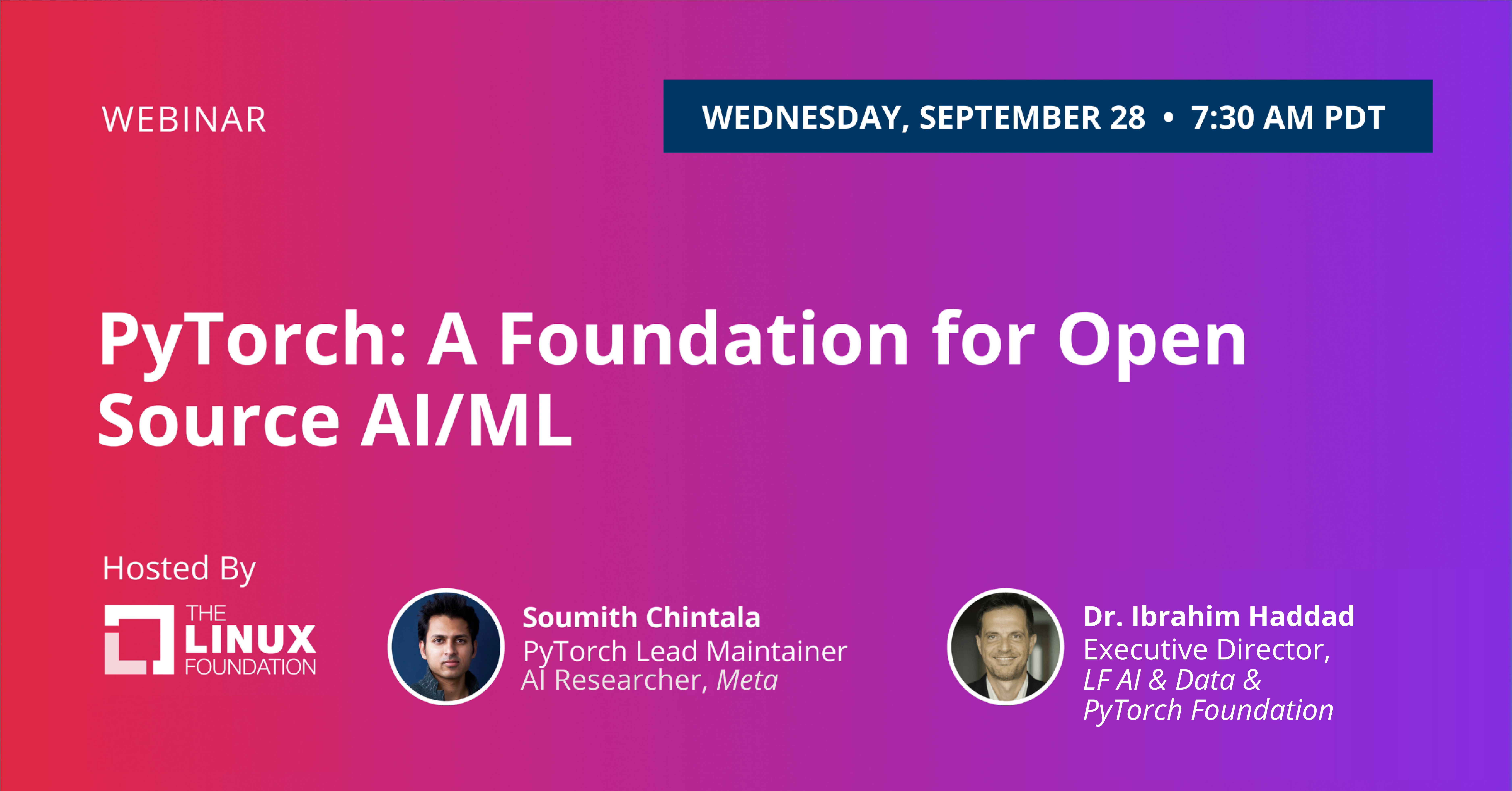 PyTorch: A Foundation For Open Source AI/ML